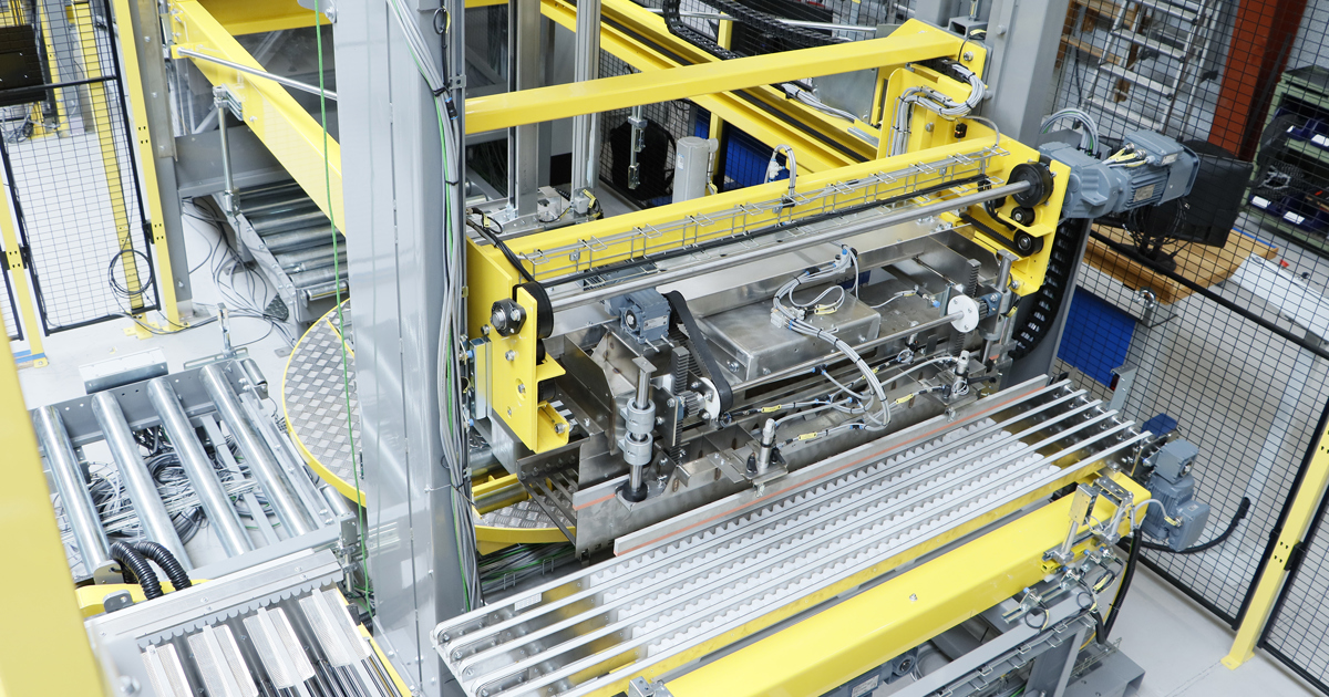 Depalletising | Automatic system which helps in production